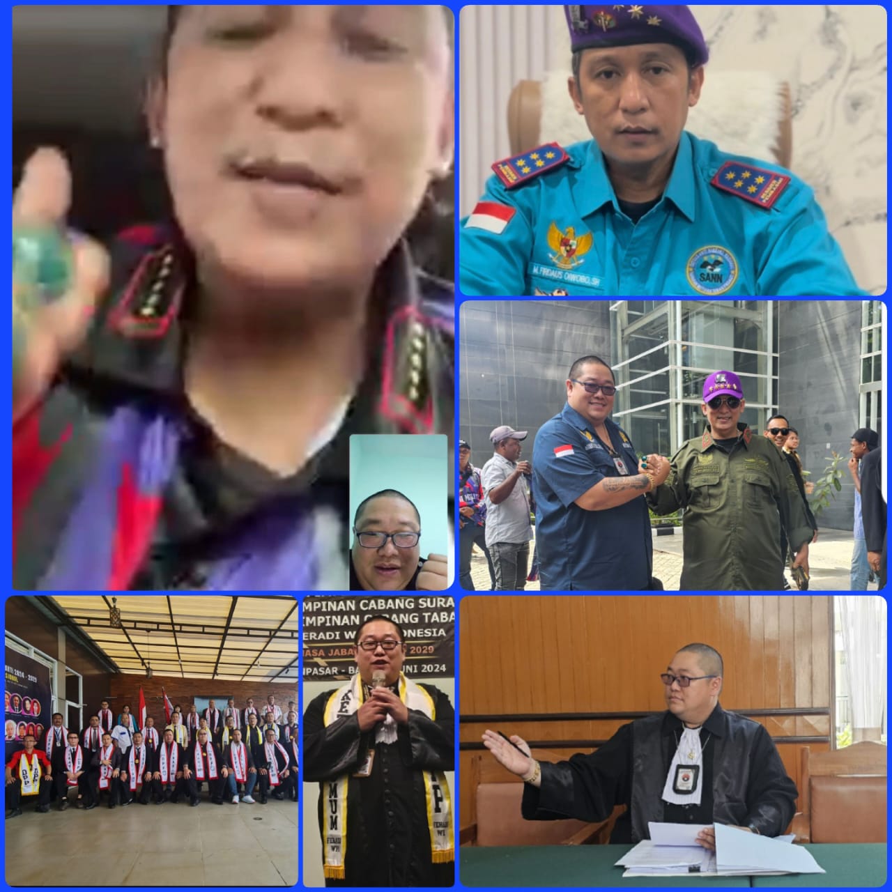 Advokat Nyentrik dan Kontroversi Firdaus Oiwobo Berlabuh di Organisasi ...